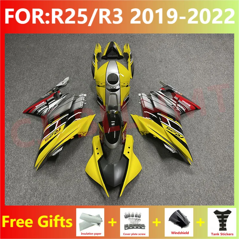 NEW-ABS-Motorcycle-Injection-Fairing-Kit-fit-For-YZF-R25-R3-r25-r3-2019 ...