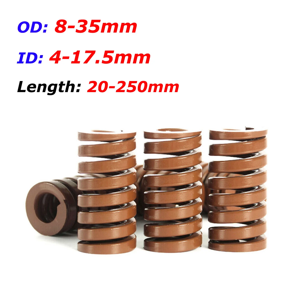 Super Heavy Load Die Mold Springs TB Brown Compression Spring Outer ...