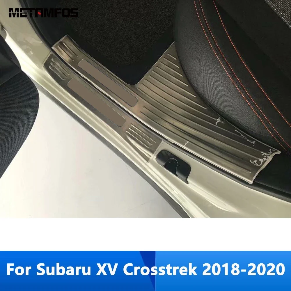For-Subaru-XV-Crosstrek-SUV-2018-2019-2020-Inner-Exterior-Door-Sill ...
