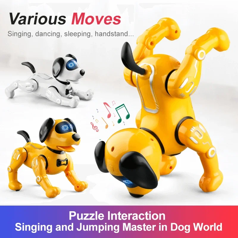 New-Intelligent-Machine-Dog-Programming-Remote-Control-Interactive ...