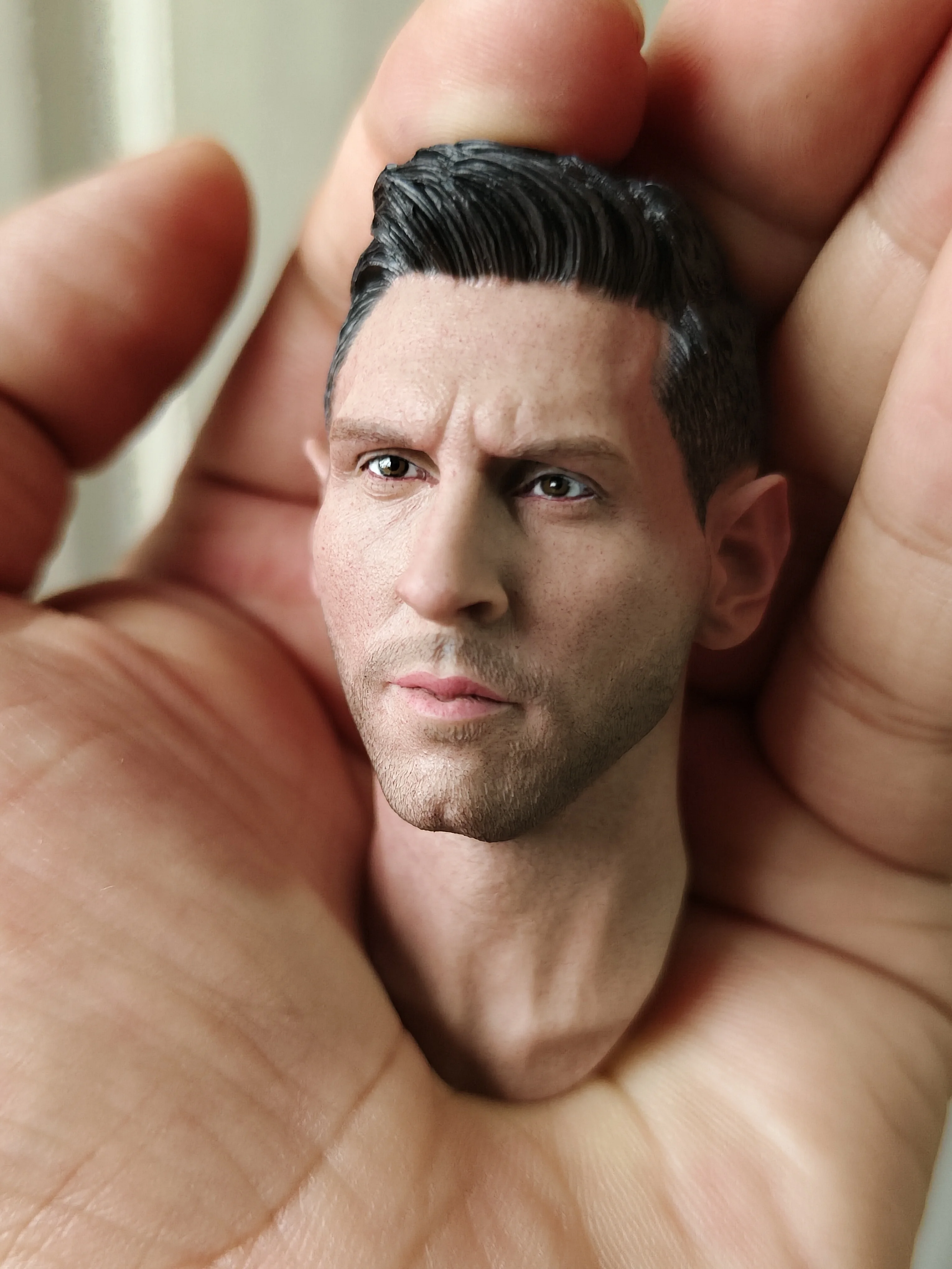 1-6-Lionel-Messi-Leo-Man-Head-Sculpt-Carved-For-12-Male-Action-Figure ...