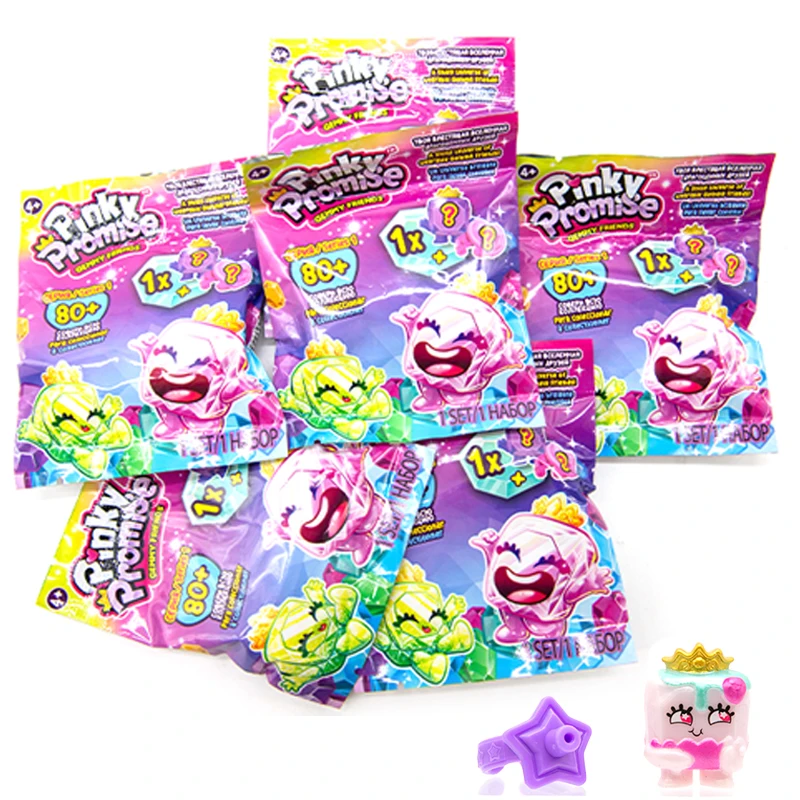 Pinky Promise Gemmy Friends Blind Box Toys Cute Girl DIY Gemstone ...