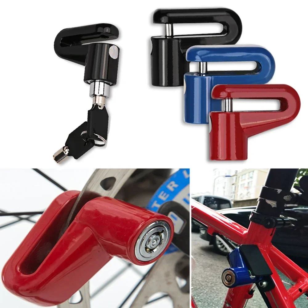 Motorcycle Lock Security Anti Theft Bicycle Motorcycle Disc Brake Lock ...