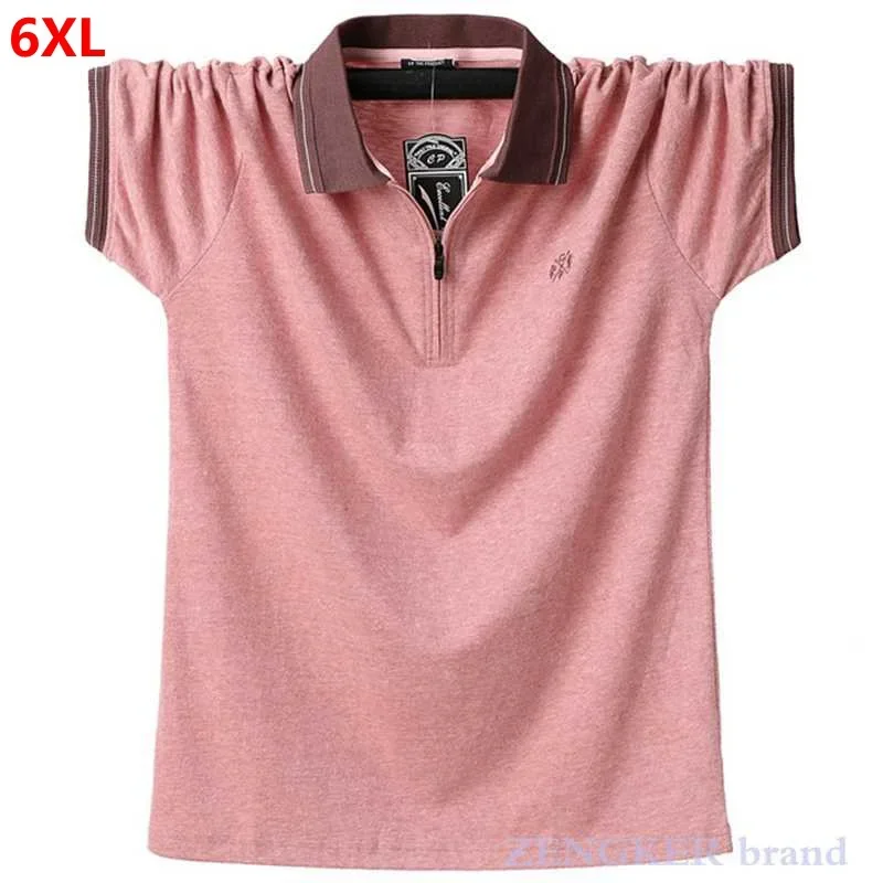 Newly-big-size-t-shirt-men-loose-young-polo-shirt-extra-large-fat-guy ...