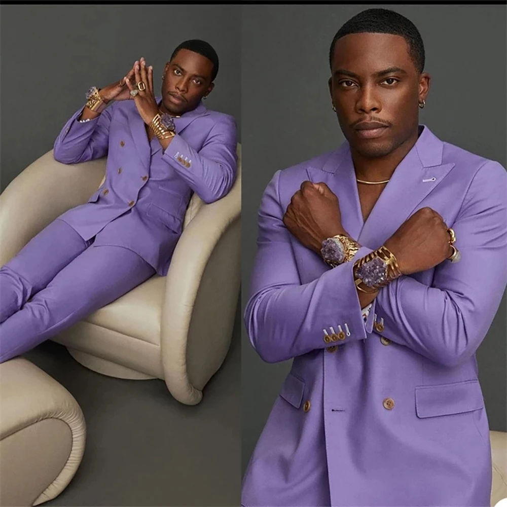 Men-Suits-Casual-Purple-Double-Breasted-Costume-Homme-Prom-Terno ...