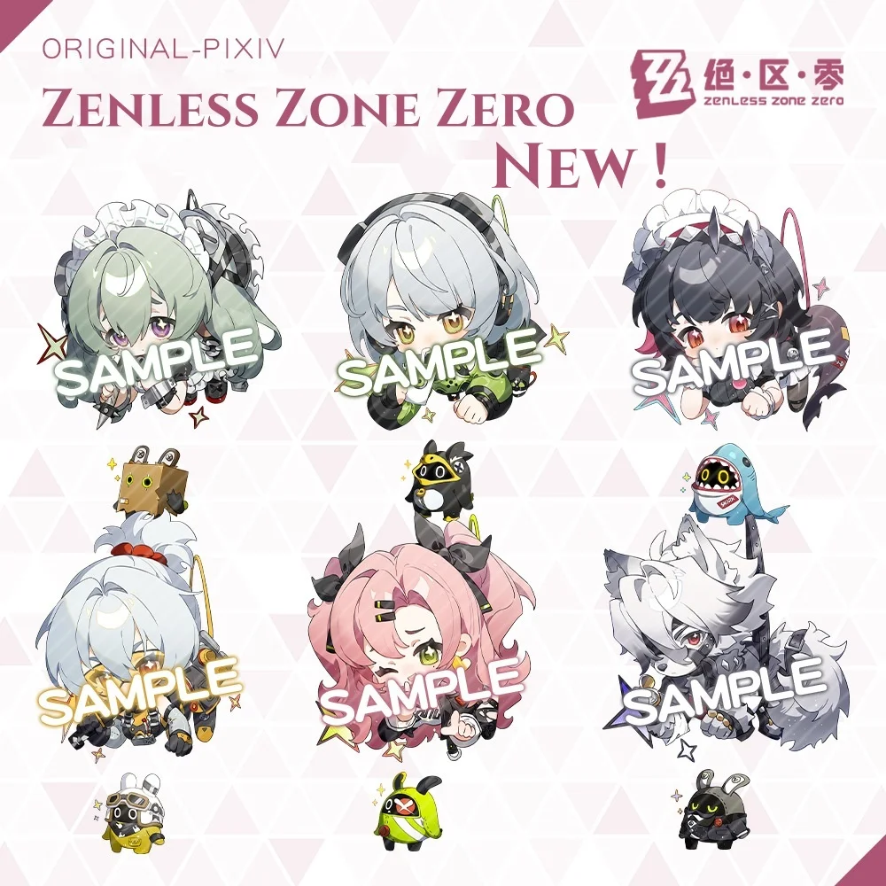 New-Cartoon-Anime-Cute-Keychain-Zenless-Zone-Zero-Ellen-Joe-Hoshimi ...