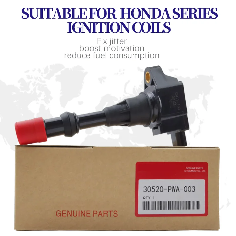 Bobina de ignição dianteira e traseira para Honda Civic, 30520-PWA-003 ...