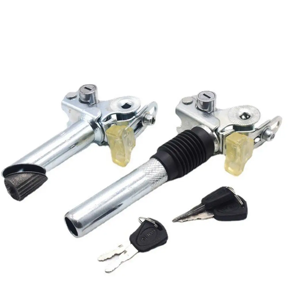 Electric-Bicycle-Seat-Post-With-External-Lock-Anti-theft-Foldable-Bike ...