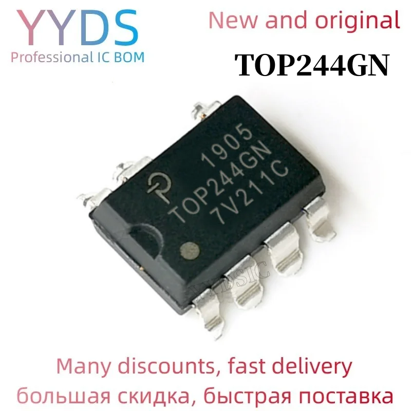 10PCS-TOP244G-TOP244GN-TOP244-SOP7-Family-Extended-Power-Design ...