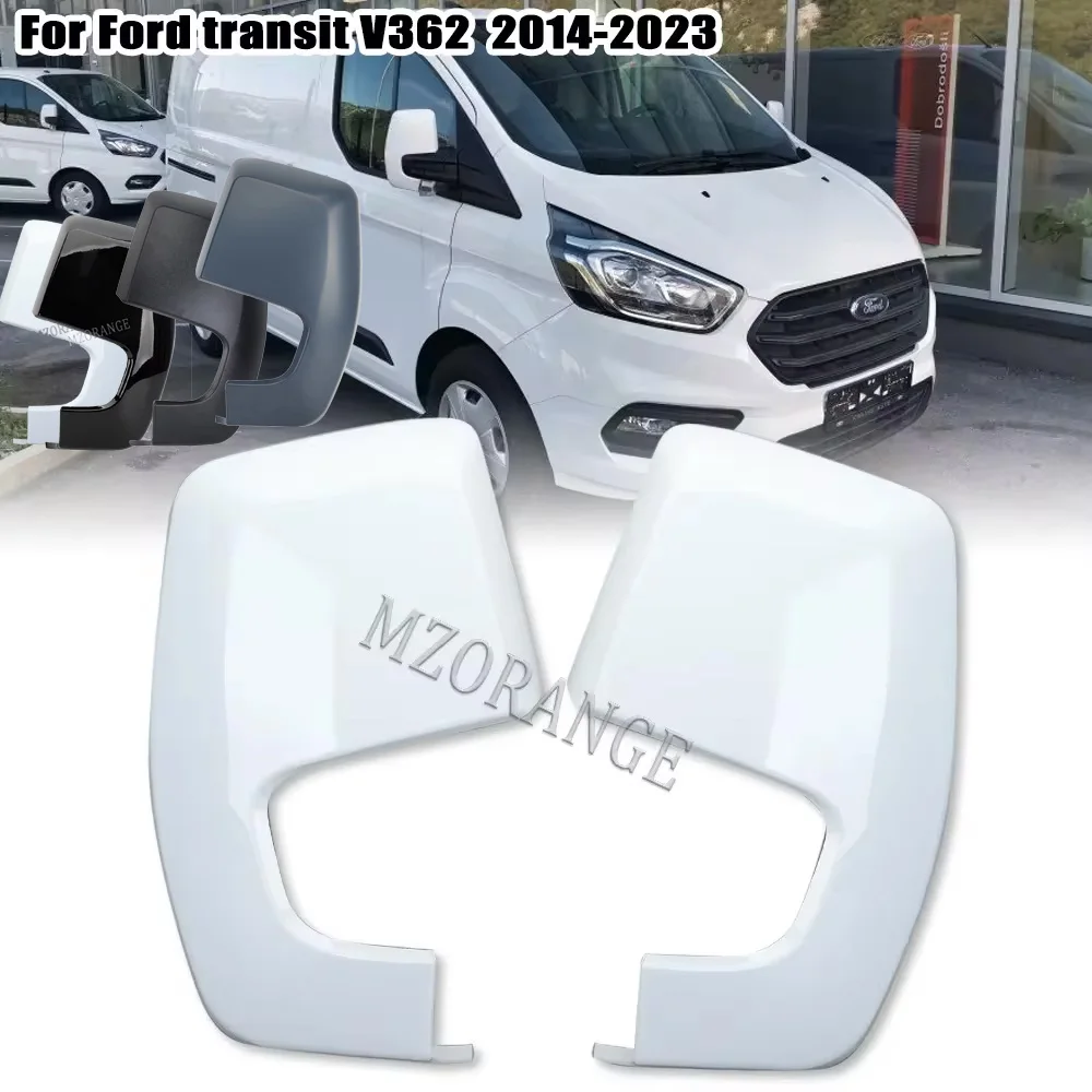 Car-Rearview-Side-Mirror-Cover-Trim-Caps-for-Ford-Transit-CUSTOM-V362 ...