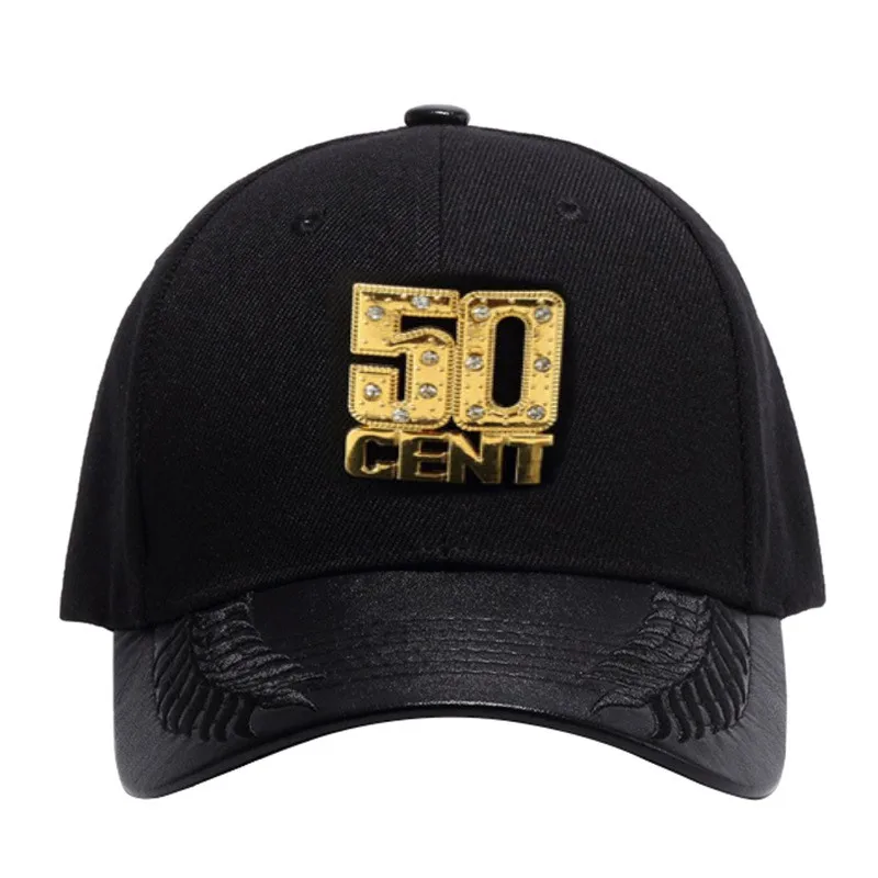 50 CENT Baseball Hat Cotton Cap Snapback Hats Wholesale Hip Hop Man ...