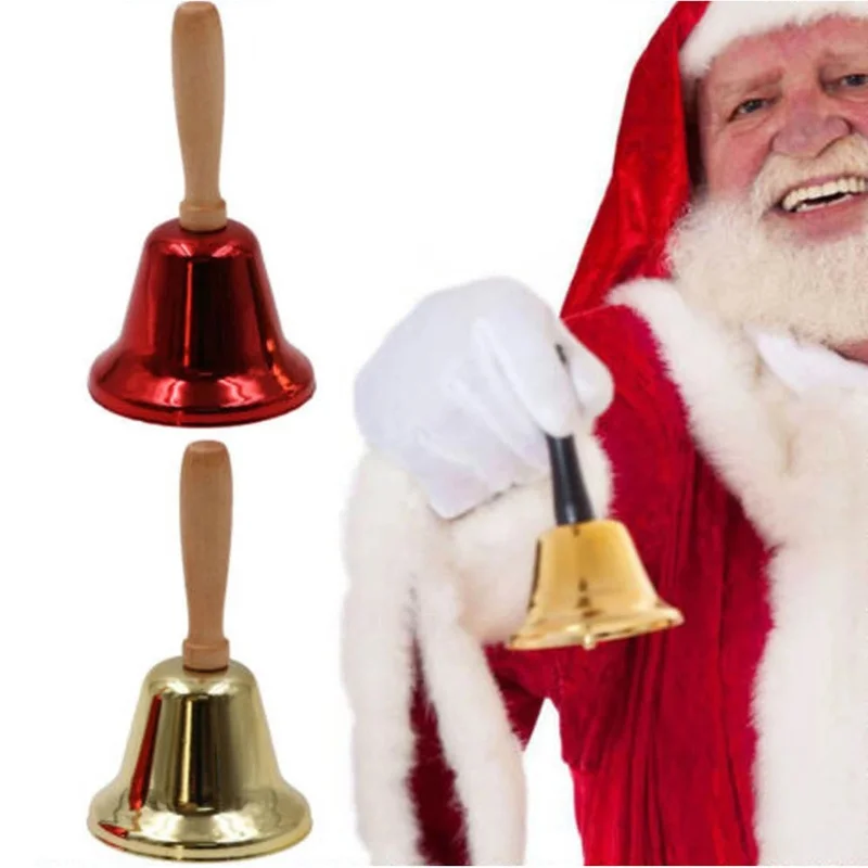 Wooden-Handle-Christmas-Bells-Copper-Bell-for-Dinner-Shop-Hotel-Church ...