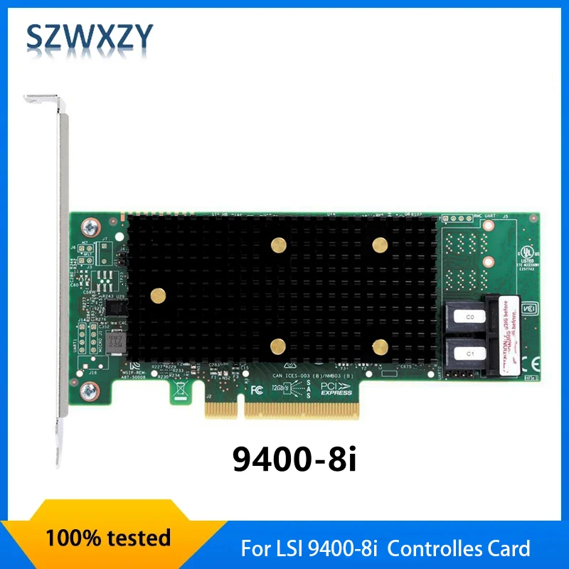 Original-For-LSI-9400-8i-SATA-SAS-HBA-RAID-Controlles-Card-12-Gbps-PCIe ...