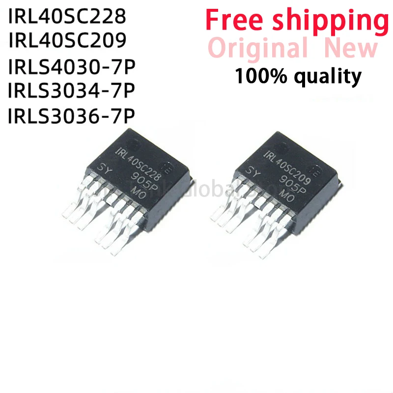 10PCS-IRLS3034-7P-IRLS3036-7P-IRLS4030-7P-IRL40SC228-IRL40SC209-TO-263 ...
