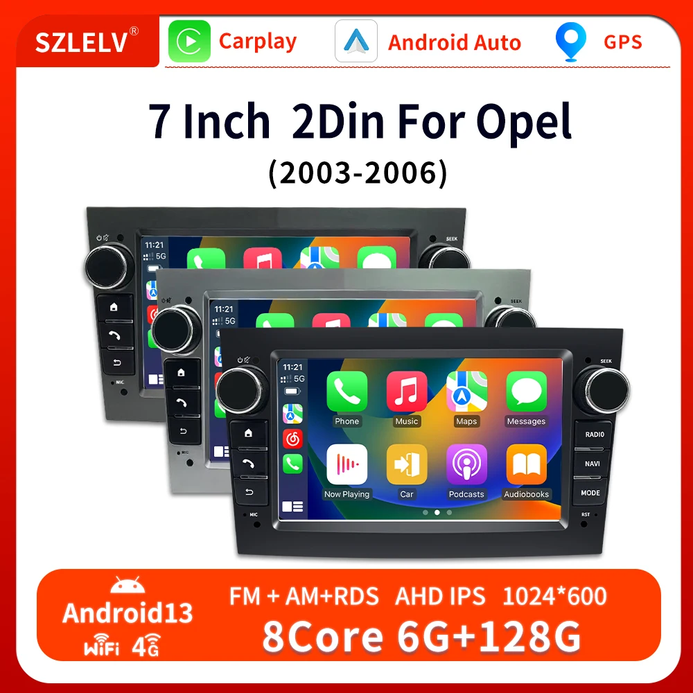Car-Radio-Multimedia-Android-Auto-for-Opel-Astra-H-J-2004-Vectra ...