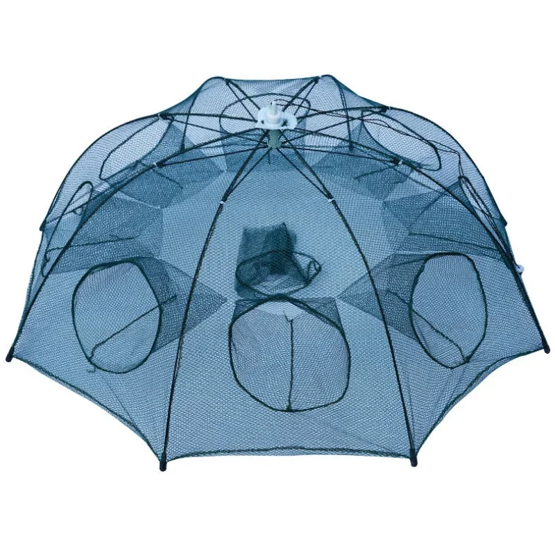 Strengthened-4-16-Holes-Automatic-Fishing-Net-Shrimp-Cage-Nylon ...