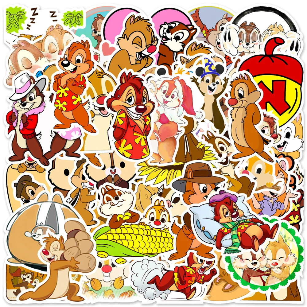 10-30-50PCS-Disney-Chip-and-Dale-Cartoon-Sticker-DIY-Phone-Bicycle ...