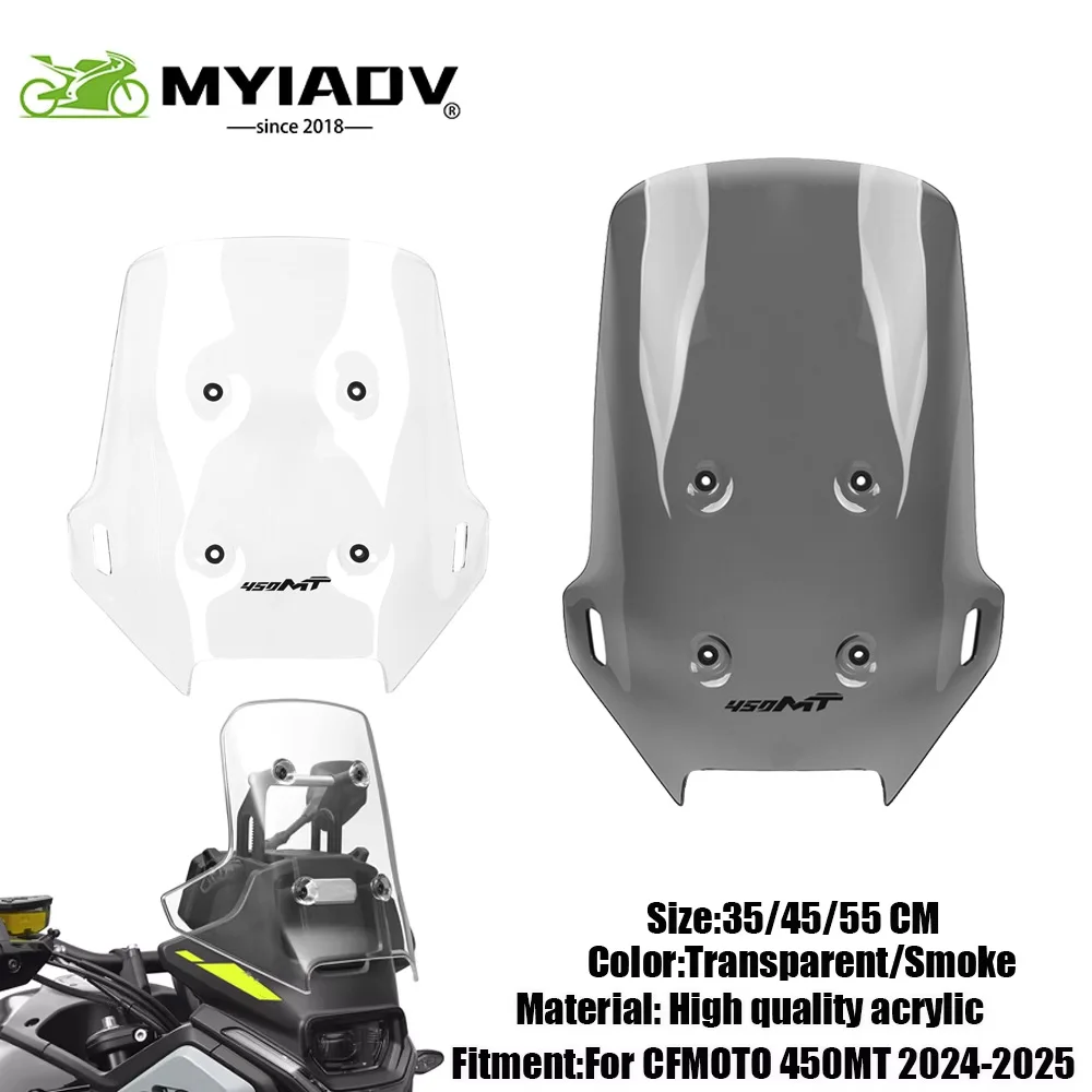 For CFMOTO 450MT 450 MT 2024 2025 Motorcycle Accessories Windshield ...