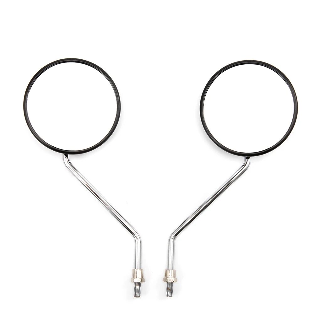 8mm Motorcycle Rearview Mirrors for GY6 Scooter 50cc Moped Tomos A35 ...
