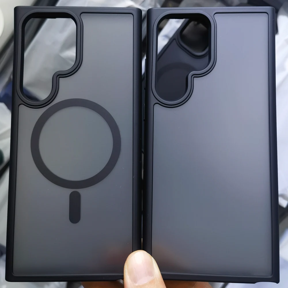 For-Magsafe-Magnetic-Wireless-Charging-Case-For-Samsung-Galaxy-S22-S23 ...