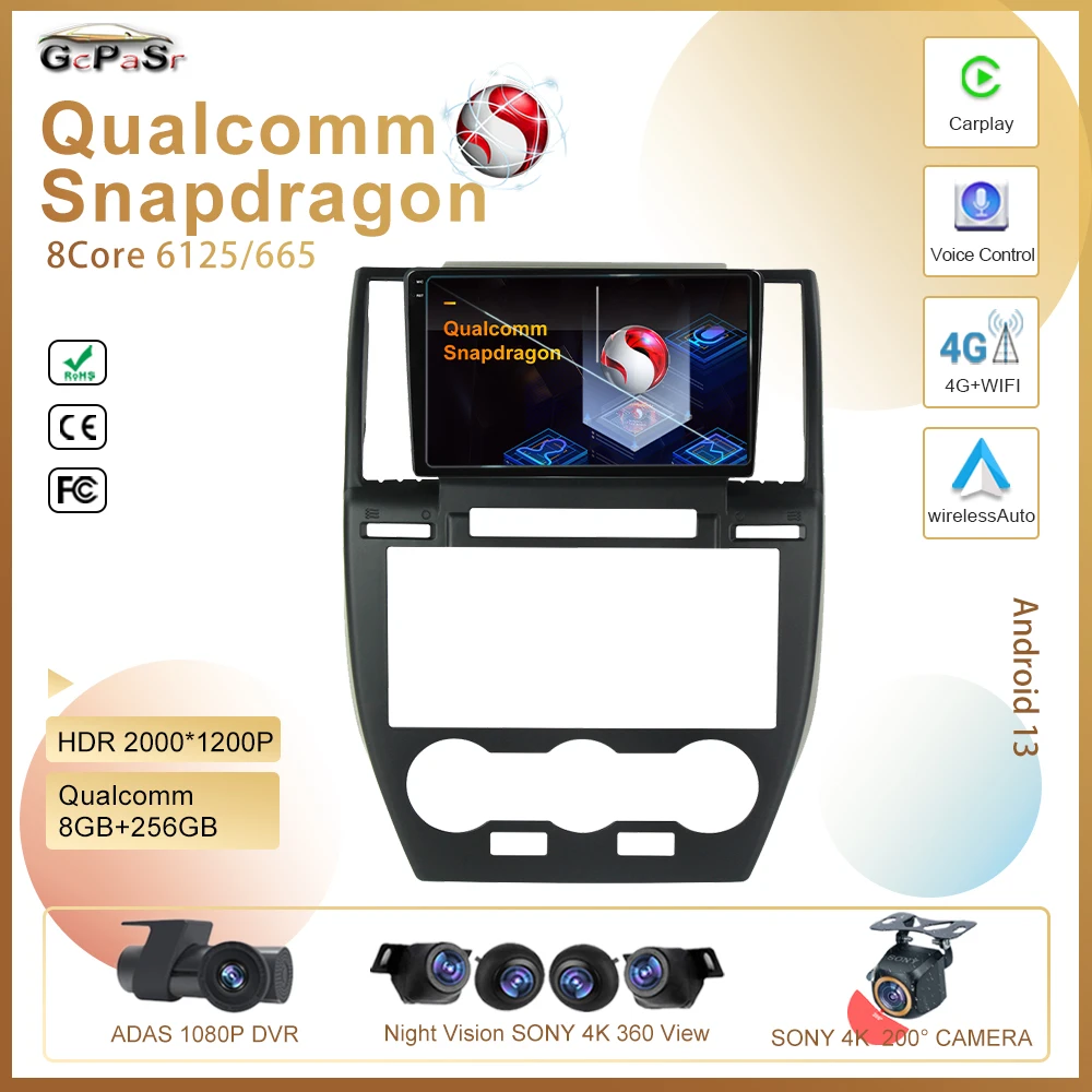 Leitor-multim-dia-Android-com-navega-o-GPS-Qualcomm-Snapdragon-est-reo ...