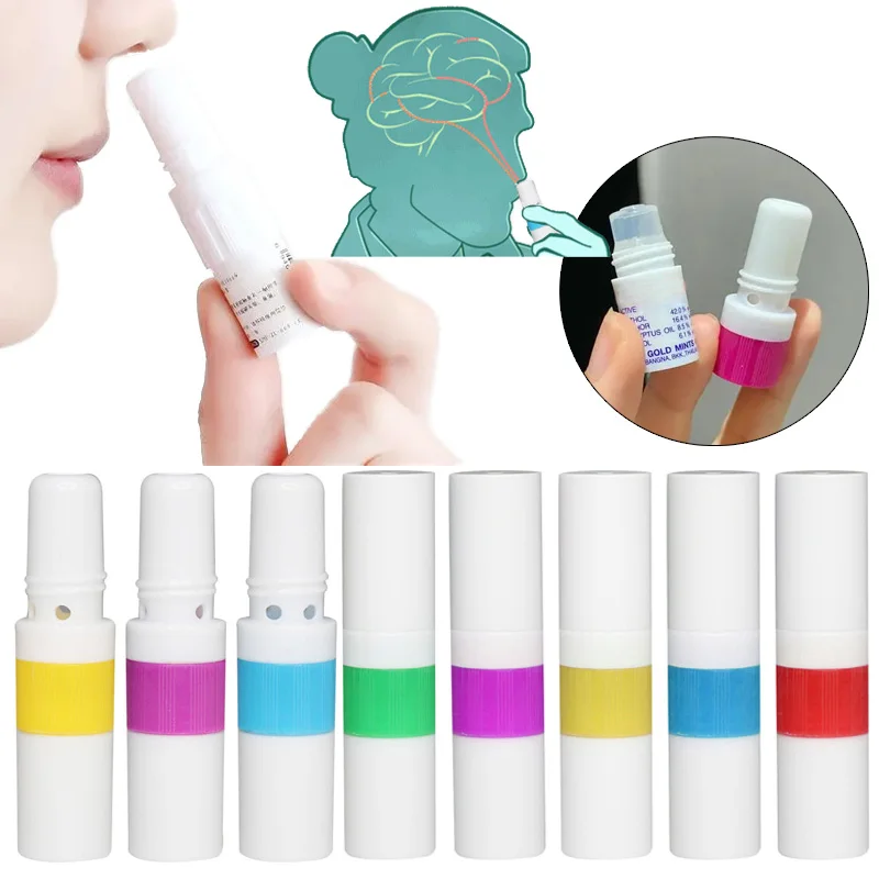 30/50/100pcs 2 in 1 Blank Nasal Inhaler Sticks Nasal Inhaler Blank ...