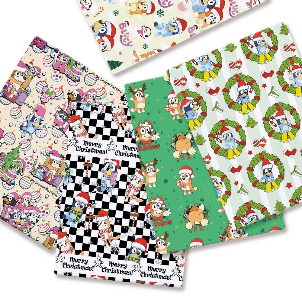 Bluey fabric 140x50CM Cartoon cotton fabric Patchwork Tissue Kid Home ...