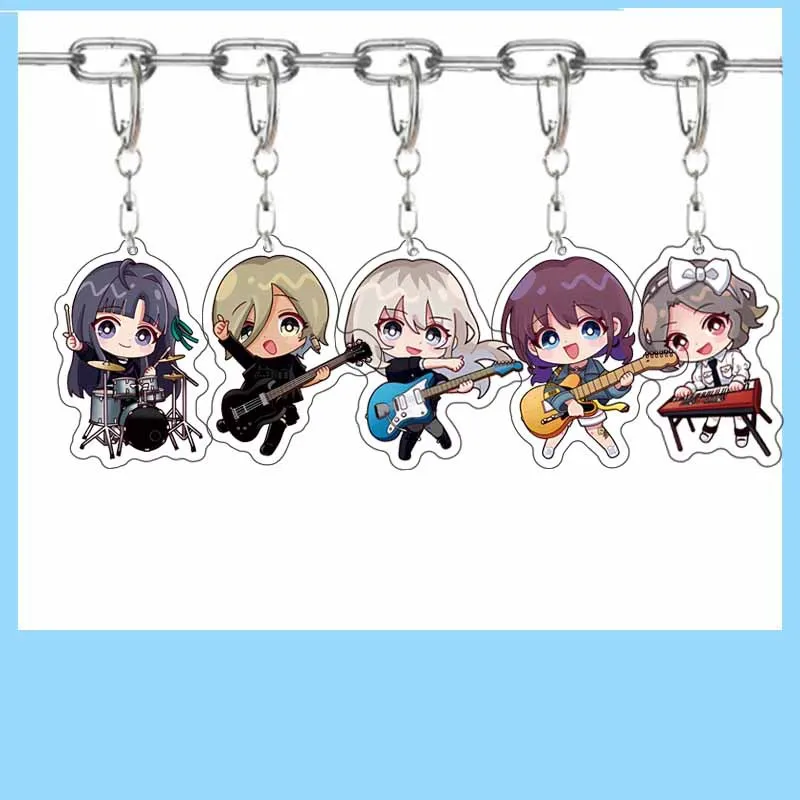 GIRLS-BAND-CRY-Anime-keychain-women-iseri-nina-kawaragi-momoka-acrylic ...