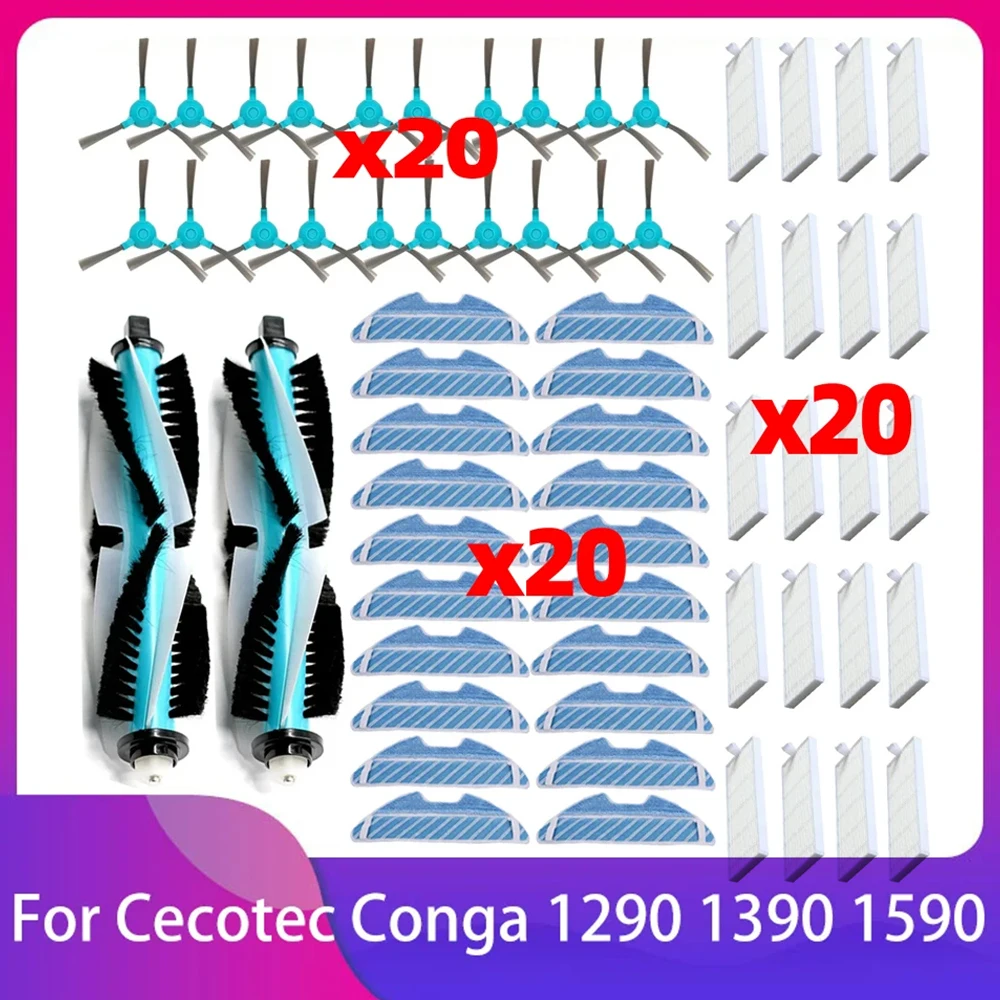 Compatible-con-el-robot-aspirador-Cecotec-Conga-1290-1390-1590-Rodillo ...