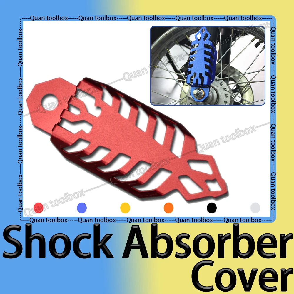 Motorcycle-Shock-Absorber-Cover-Front-Rear-Fork-Decor-Aluminium ...