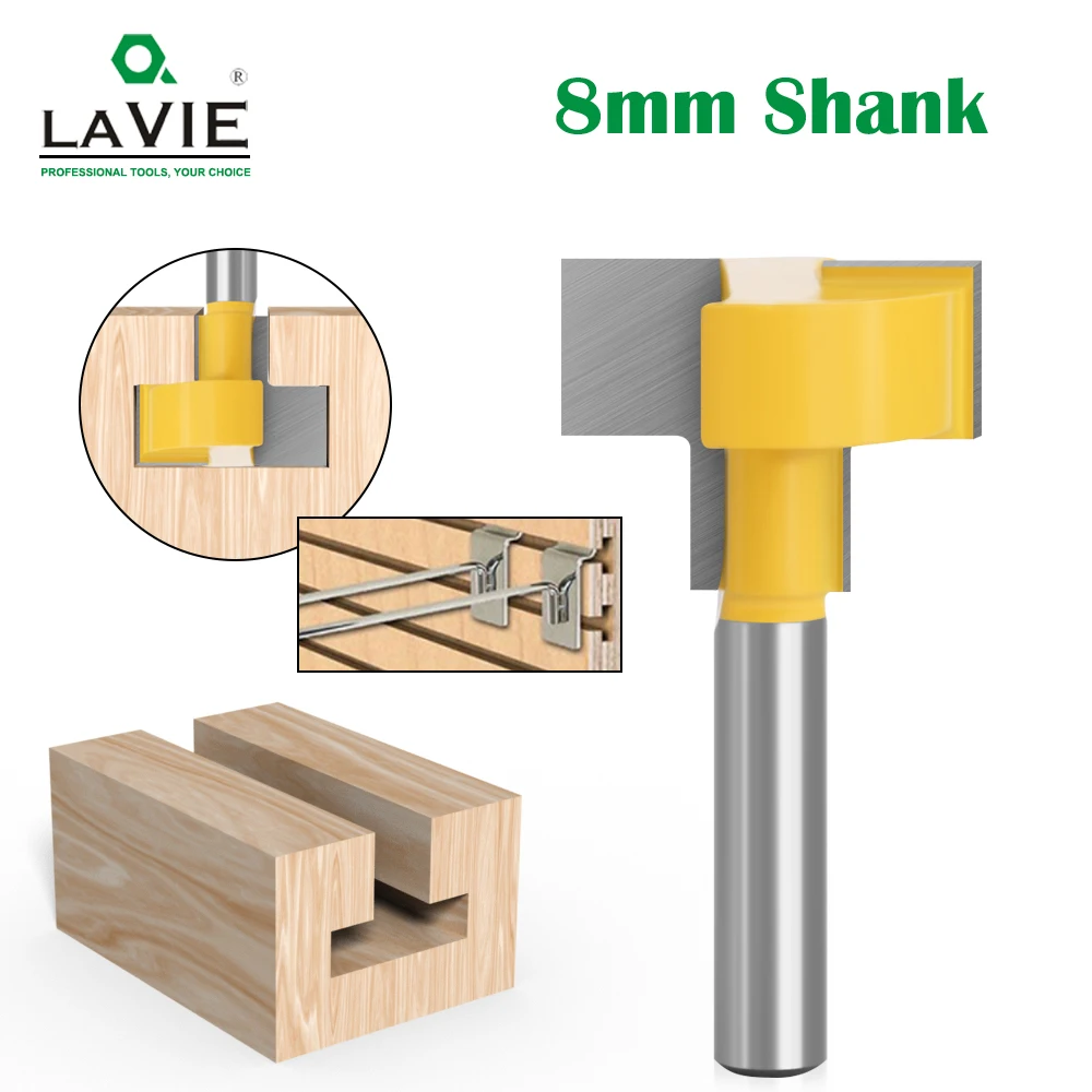 LAVIE-8mm-Shank-T-Slot-Milling-Straight-Edge-Slotting-Knife-Cutter ...