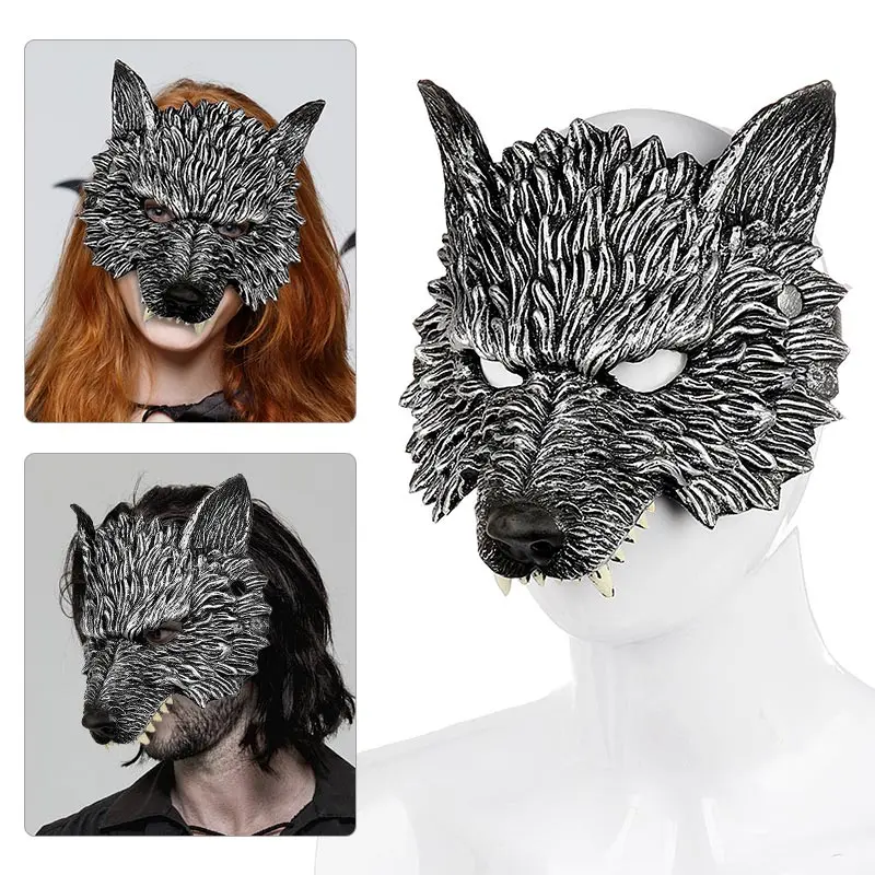 Realistic Wolf Costume For Kids