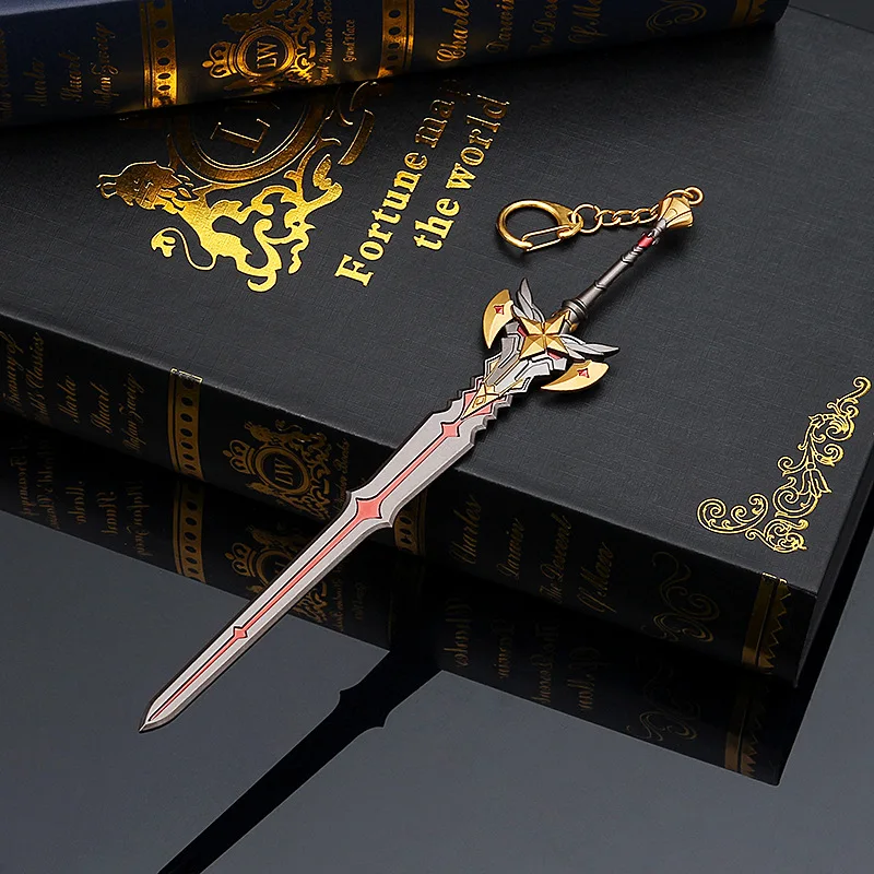 22CM-8-66in-Genshin-Impact-Game-Peripheral-The-Black-Sword-Zinc-Alloy ...