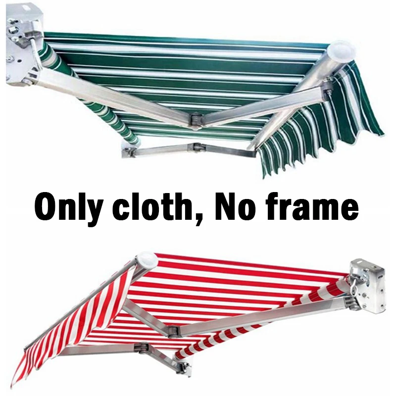 Custom Oxford 450D Door Canopy Awning Extendable Waterproof Fabric Balcony Window Awnings ...