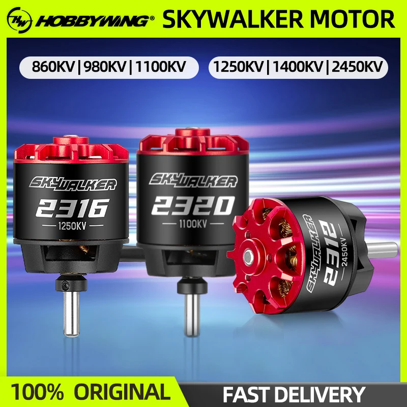 NEW-Hobbywing-SkyWalker-2312-2316-2320-Brushless-Motor-860-980-1250 ...