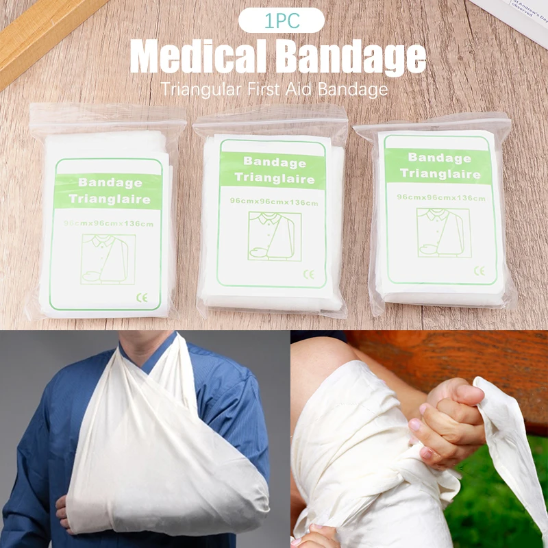 1Bag Medical Triangular Bandag Fracture Fixation Emergency Bandage ...