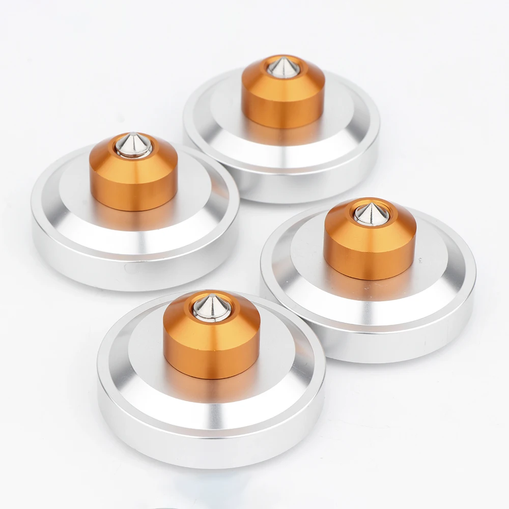Preffair-44mm-25mm-Machined-Solid-Aluminum-Isolation-Spike-Feet-Stand ...