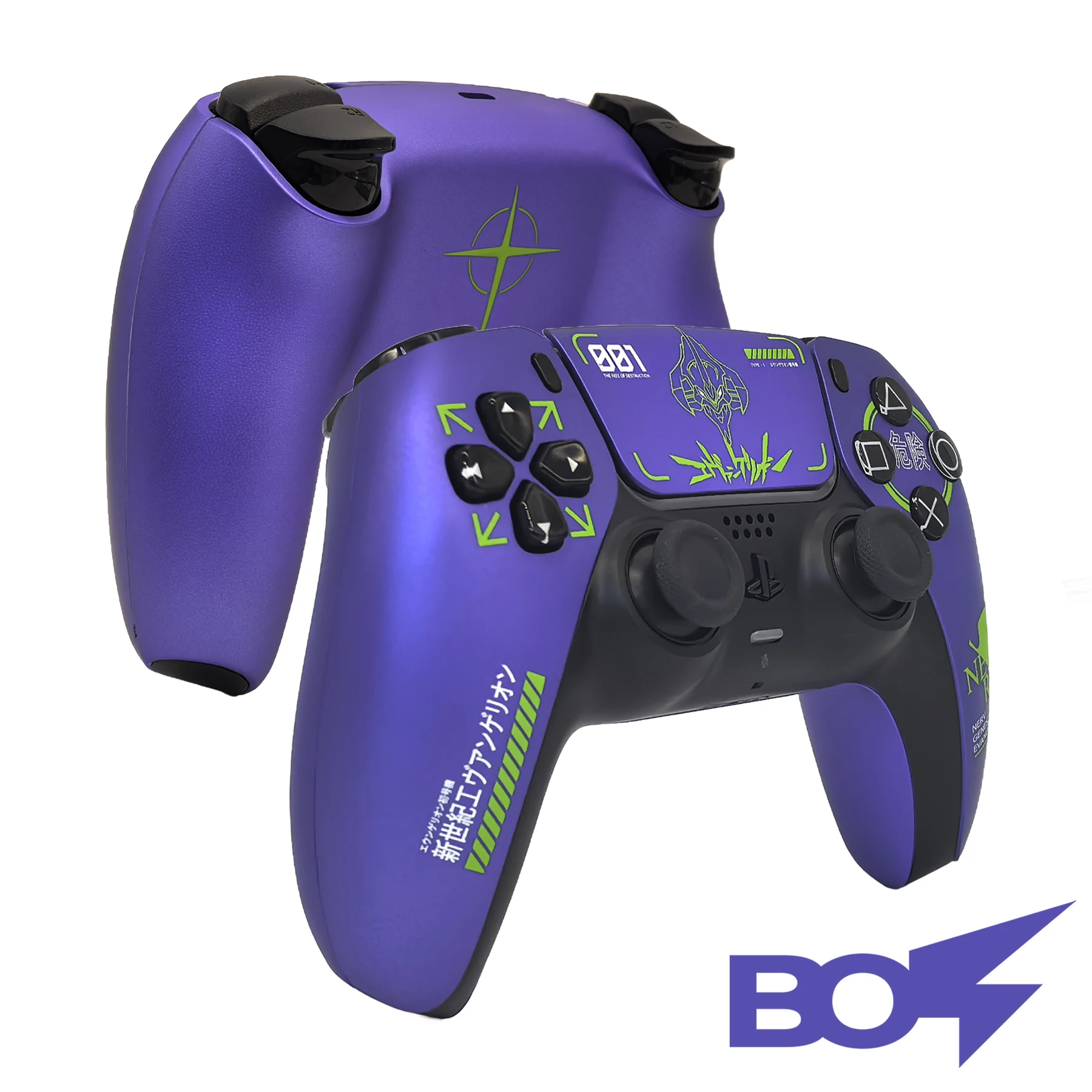 Purple Metallic 001 PS5 Controller Shell Faceplate Cover with Touchpad ...