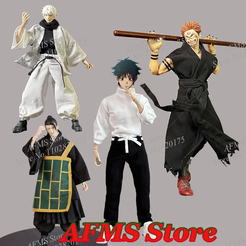 1/12 Men Soldier Anime Ryomen Sukuna Okkotsu Yuta Geto Suguru Cassock ...
