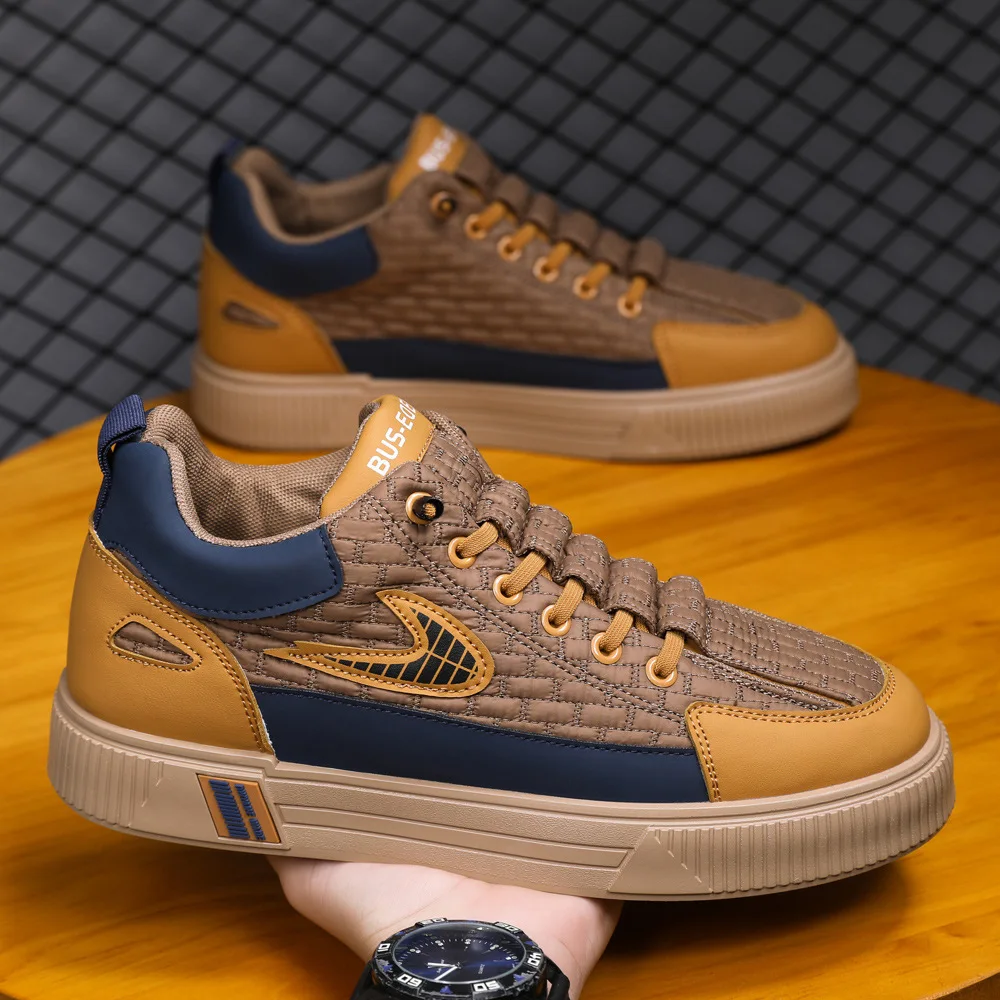 Fashion Men's Sneakers New Designer Sport Casual Men Shoes Platform ...
