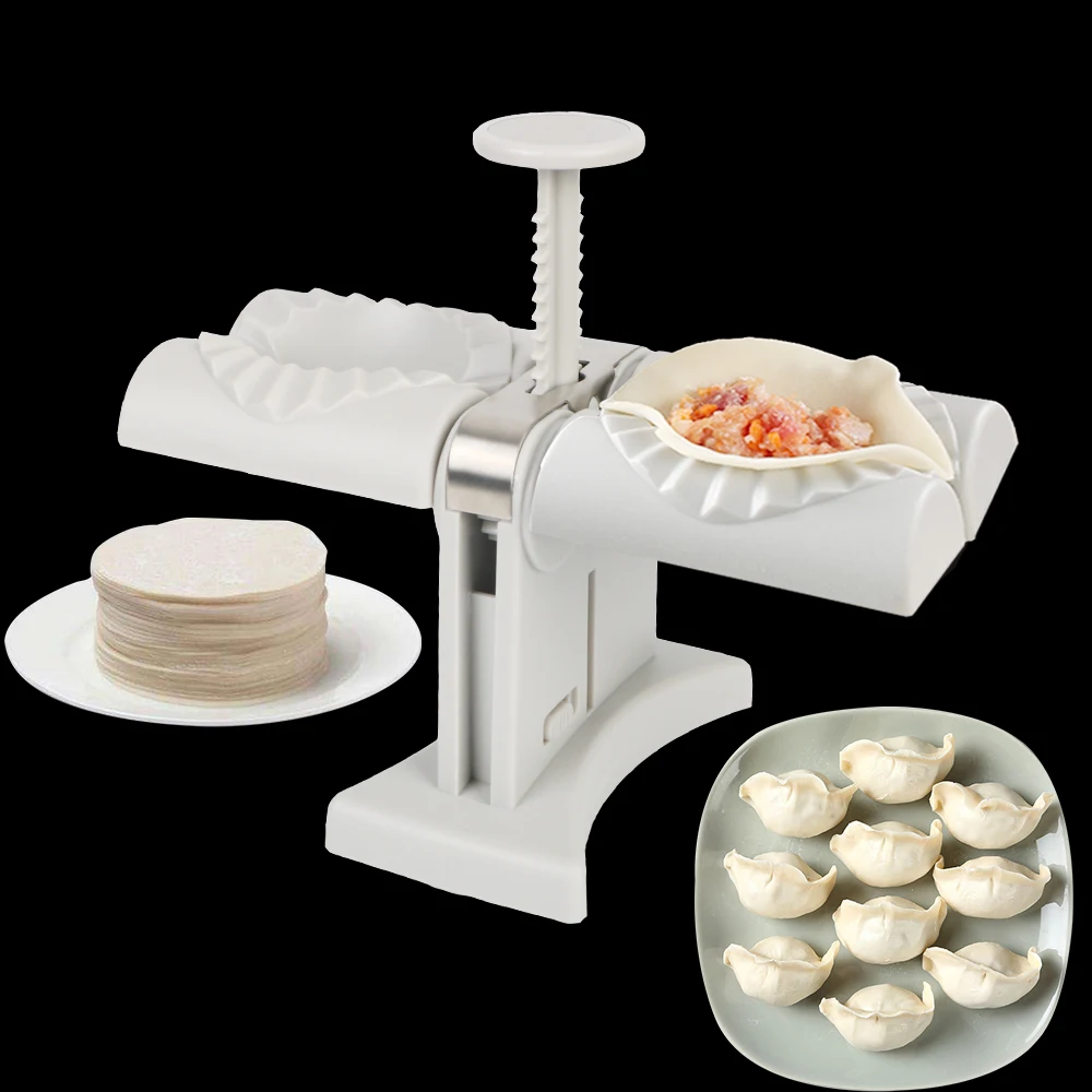 Double-Head-Press-Dumplings-Mold-Totalmente-Autom-tico-DIY-Empanadas ...