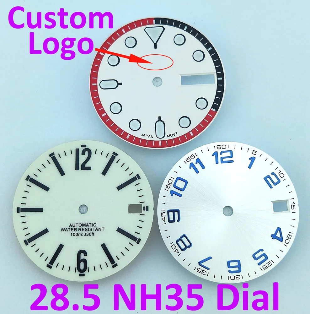 28-5mm-Dial-NH35-Dial-NH36-Dial-High-Quality-Watch-Dial-Suitable-For ...