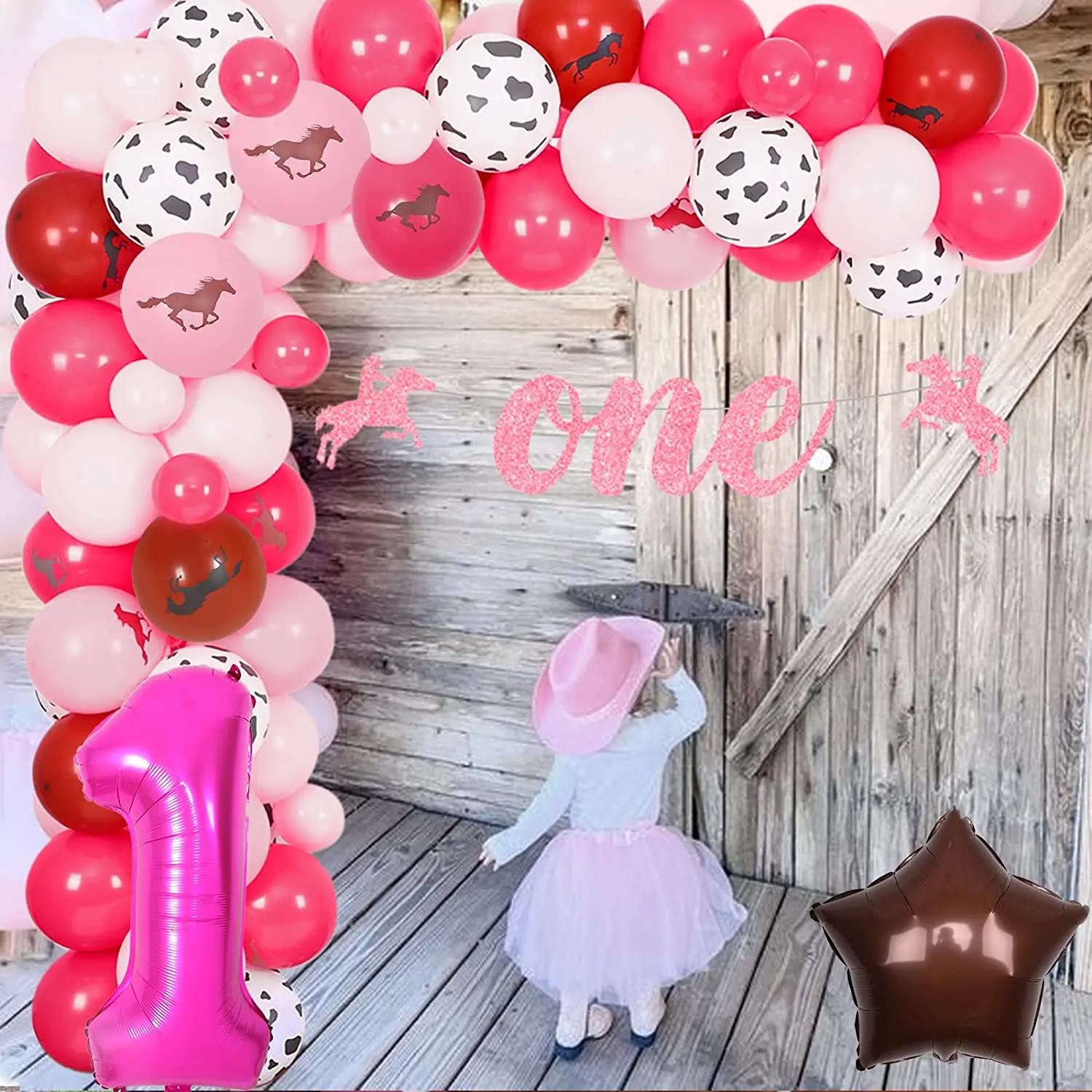 Pink Western Party Decorations