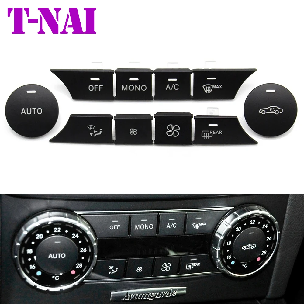 Car-Dashboard-Air-Conditioner-AC-Volume-Heater-Temperature-Climate ...