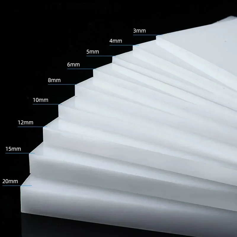 White Food Grade HDPE Board Wear Resistant PE Flat Plate Polyethylene ...