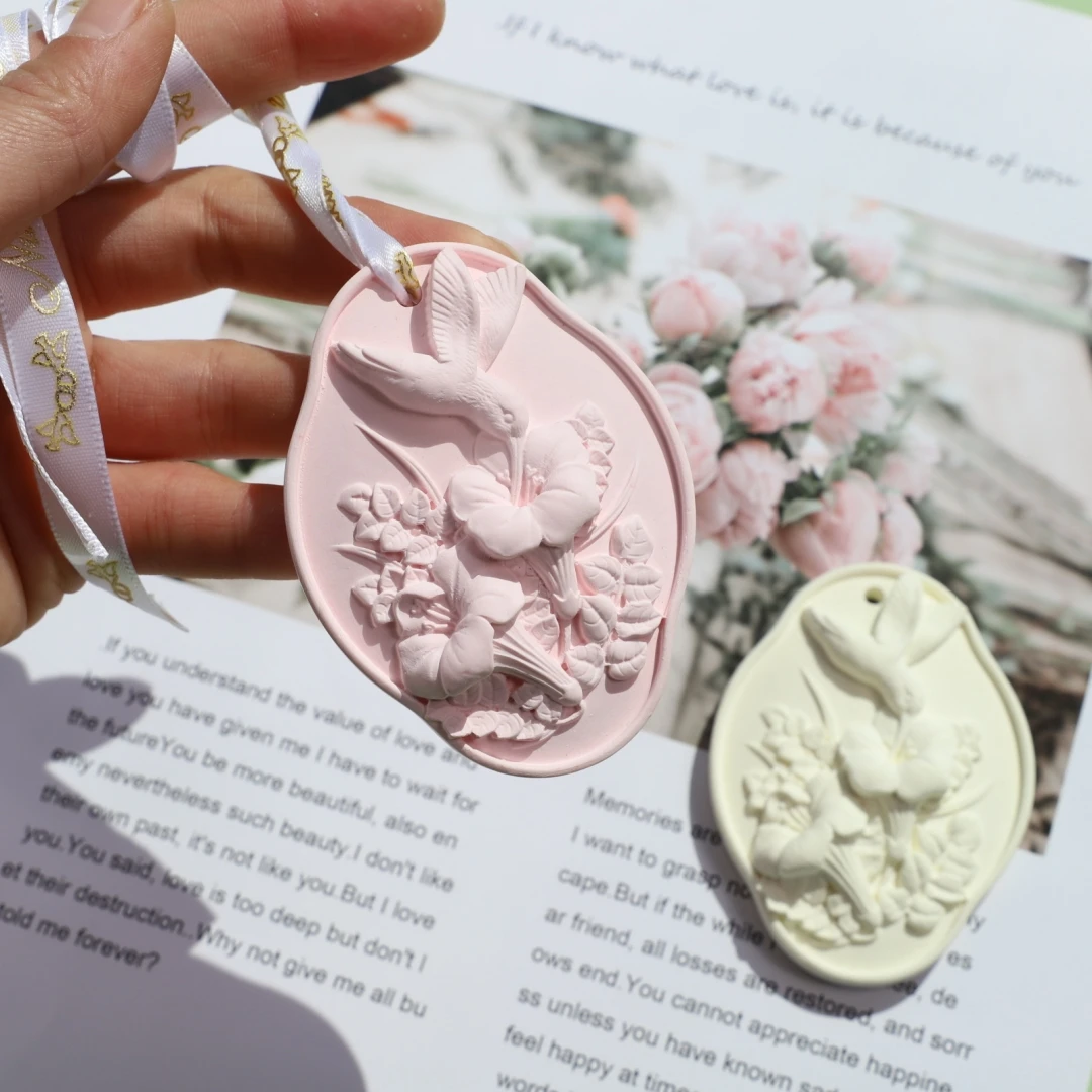 Flying-Bird-Flower-Car-Hanging-Plaster-Mold-Group-Building-Activity-DIY ...
