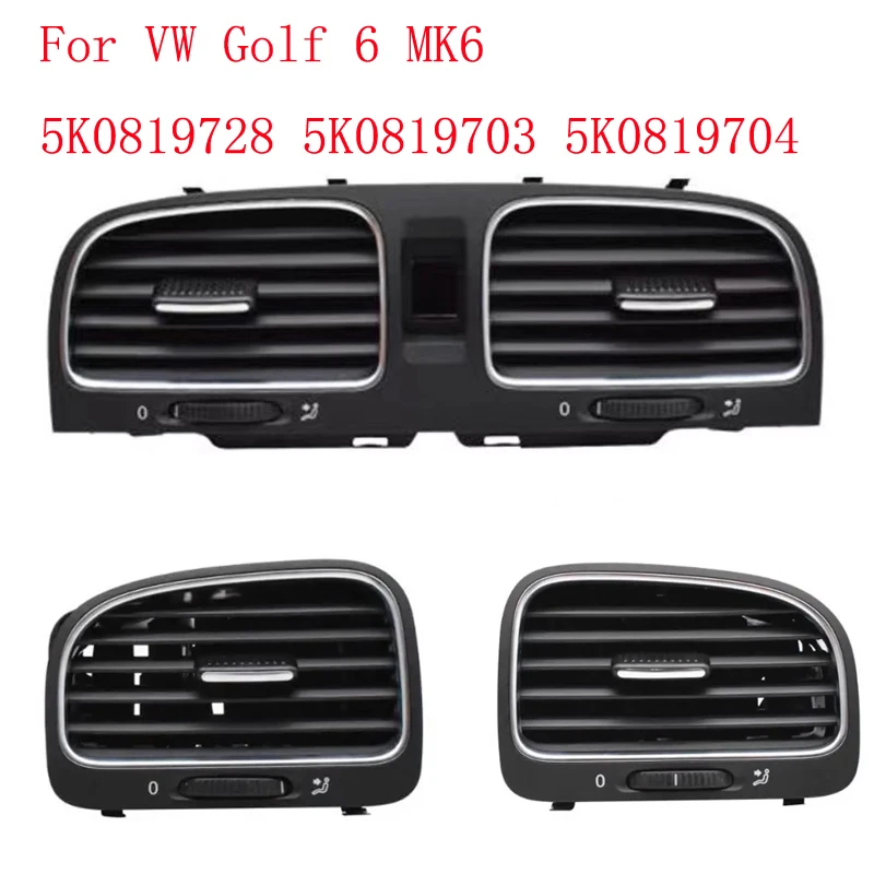 OEM-Black-Front-Panel-Console-Vents-Dash-Louver-Air-Conditioner-Vent ...