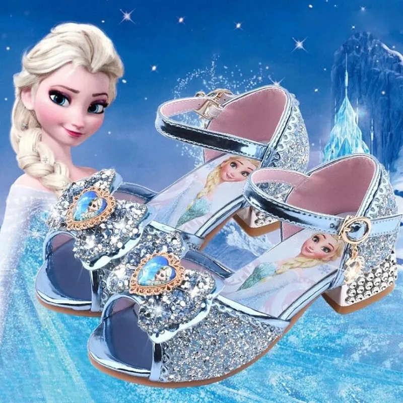Disney Girls sandały Frozen 2 Elsa księżniczka buty dziewczynki buty z ...