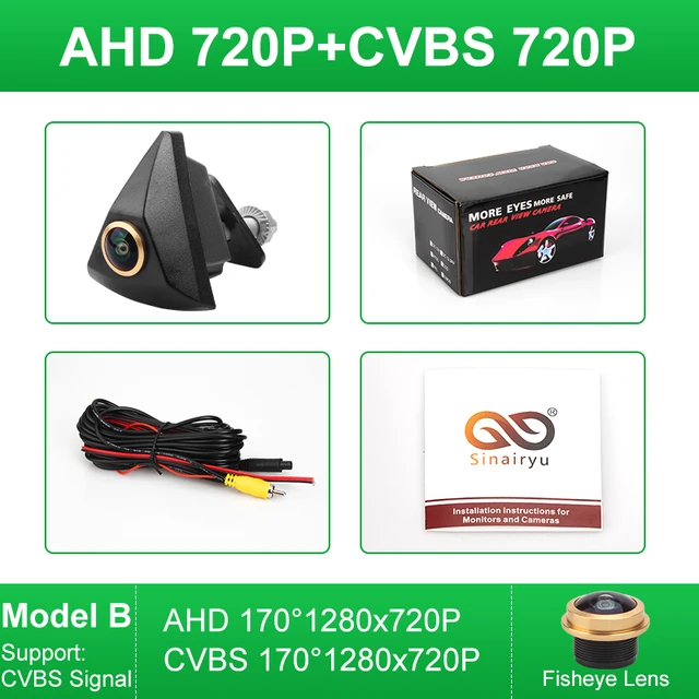 Ccd Ahd 1080p Car Front View Logo Camera For Vw Transporter T4 T5