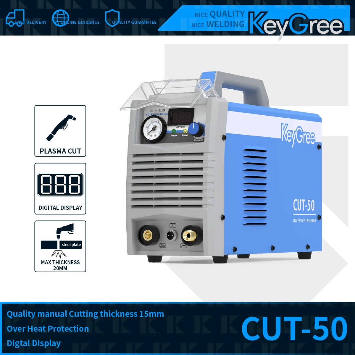 KeyGree Gas Air Cutting Machine Portable Home Plasma High Temperature ...